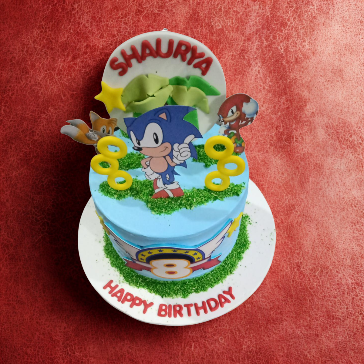 Sonic Cake – Shortcrust Bakes